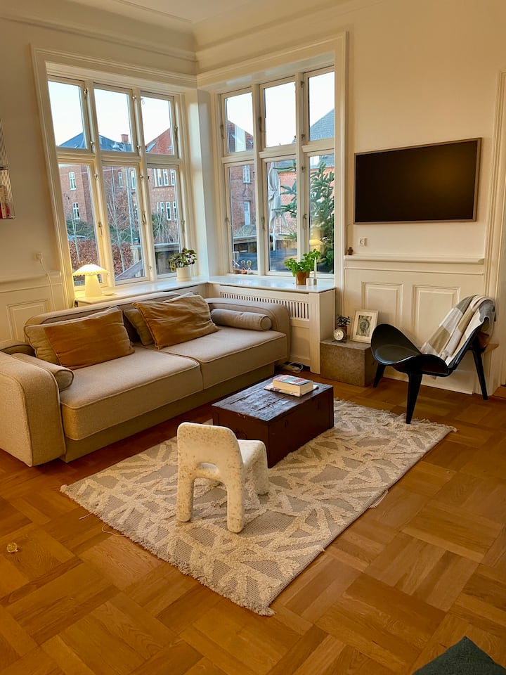 Stor Villalejlighed Med Privat Have - Copenhaguen