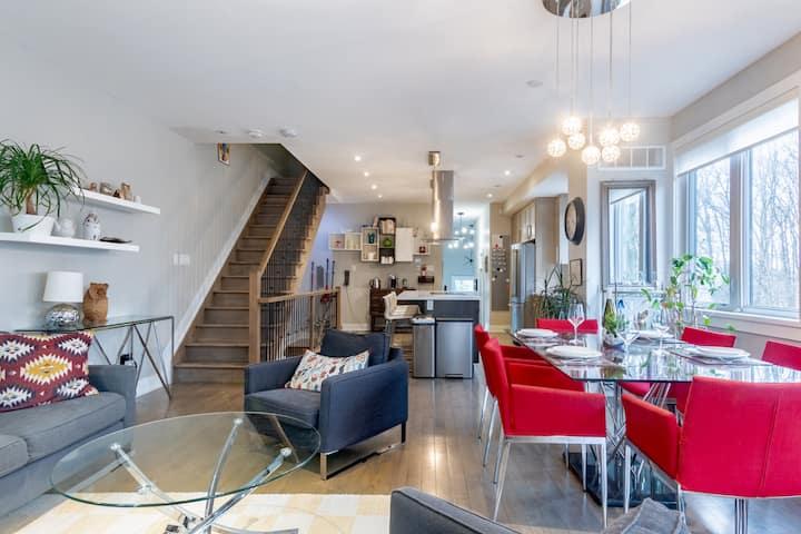 Bright & Peaceful 2 Bedroom Semi-detached Home - Ottawa