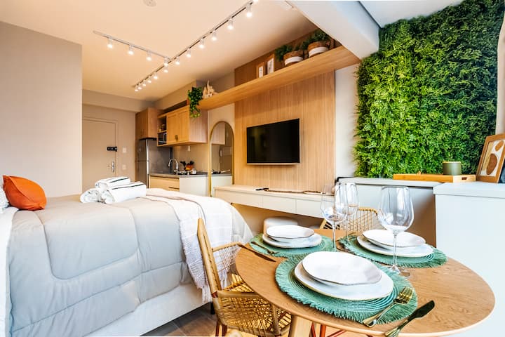 Studio Aconchego Luxo Ac, Piscina Estação Da Luz - Brazil