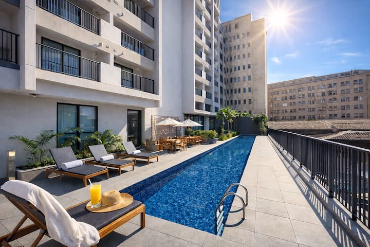 Studio Metrô Ac + Piscina São Paulo 25 De Março - Brazil