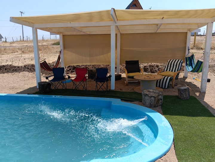 Cabaña Con Piscina, Tinaja Yumbel - Cabrero, Chile