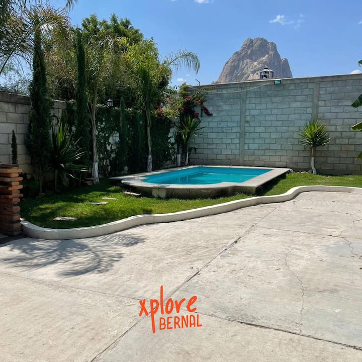 Casa De Descanso Con Alberca En Bernal - Bernal