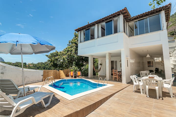 Casa Exclusiva 6q + Piscina | Vista Pão De Açúcar - Rio de Janeiro