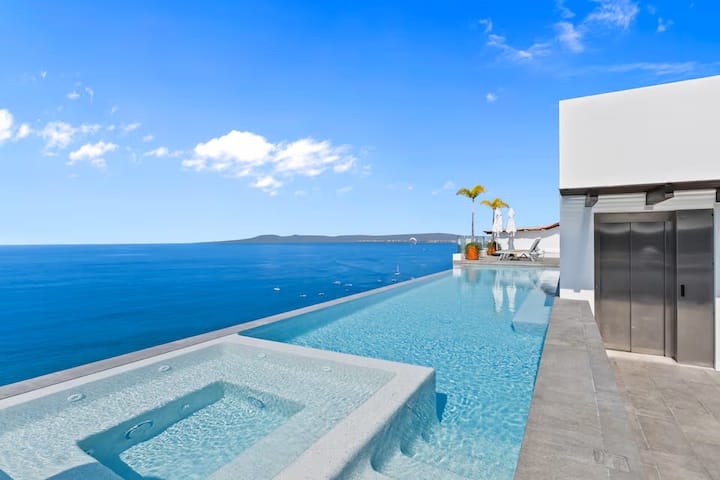 Modern/steps To Ocean/unbeatable Location And View - Mexico