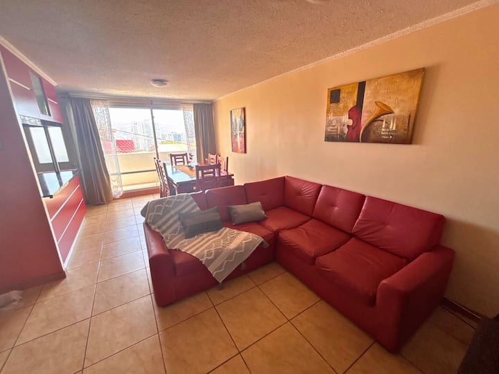 Año Nuevo En Viña / Depto. 3d1b Para 6 Cerca Playa - Concón