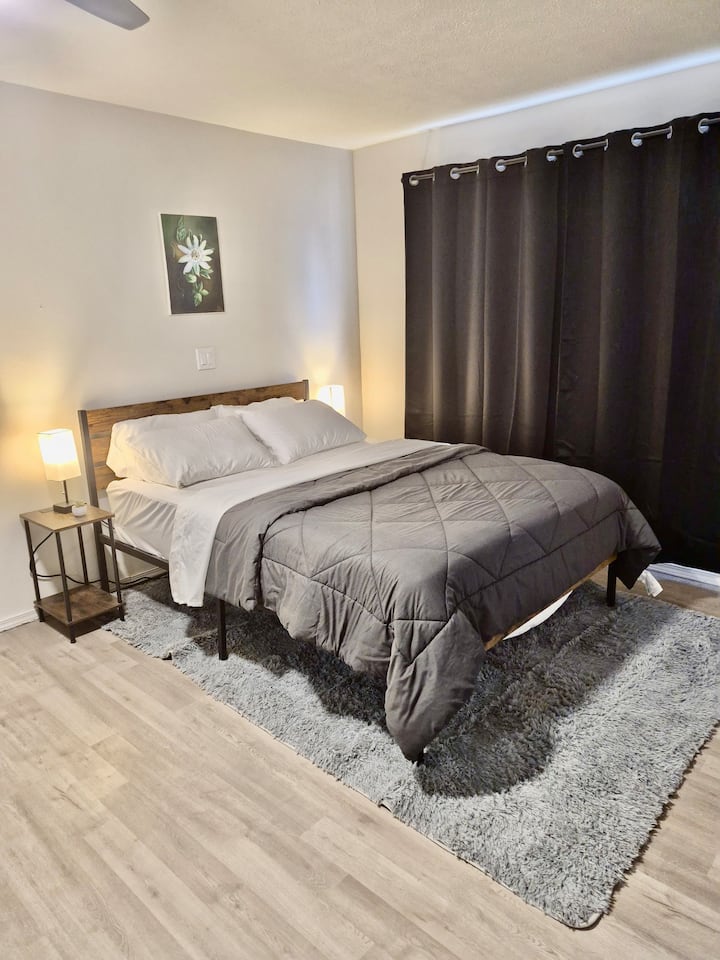 Bed & Bath, 4k 65” Tv, Full Kitchen Apt (1b) - Illinois