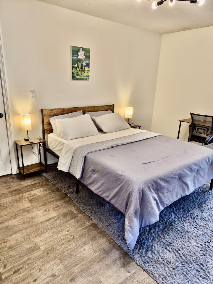 Bed & Bath, 4k 55” Tv, Kitchenette Apt (2f) - Illinois