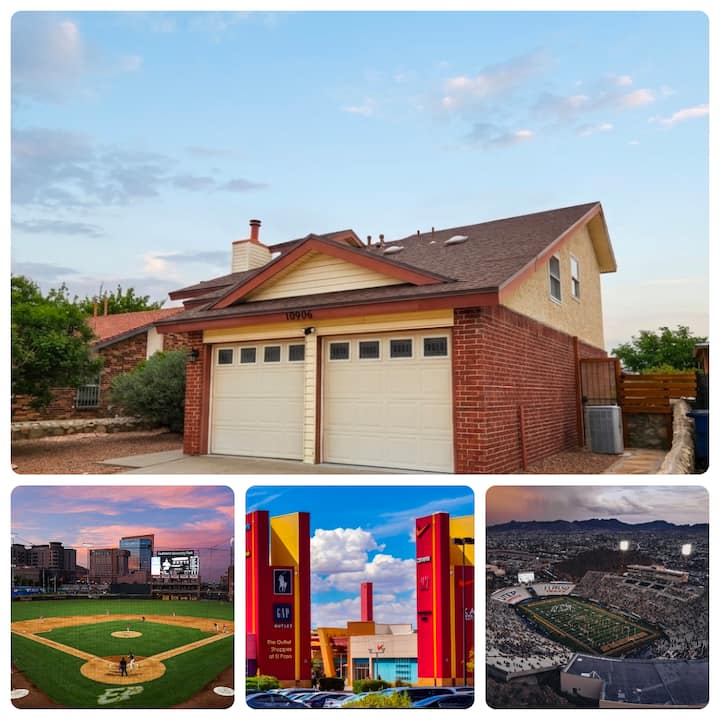 Modernnehome/3br/2ba/patio/office/ftblss/outlets - North Hills - El Paso