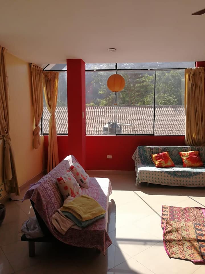 Departamento Amplio En 2p De Condominio Tranquilo - Santa Eulalia