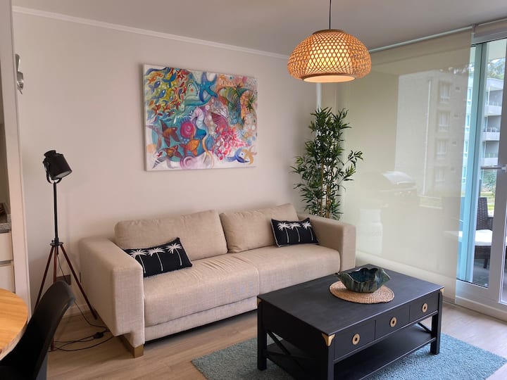 Precioso Departamento En Papudo - Papudo