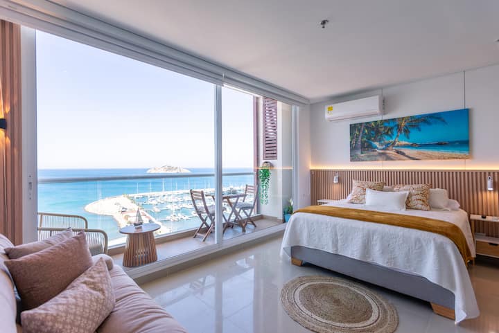 Oceanview Loft Near Santa Marta Historic Center - Taganga