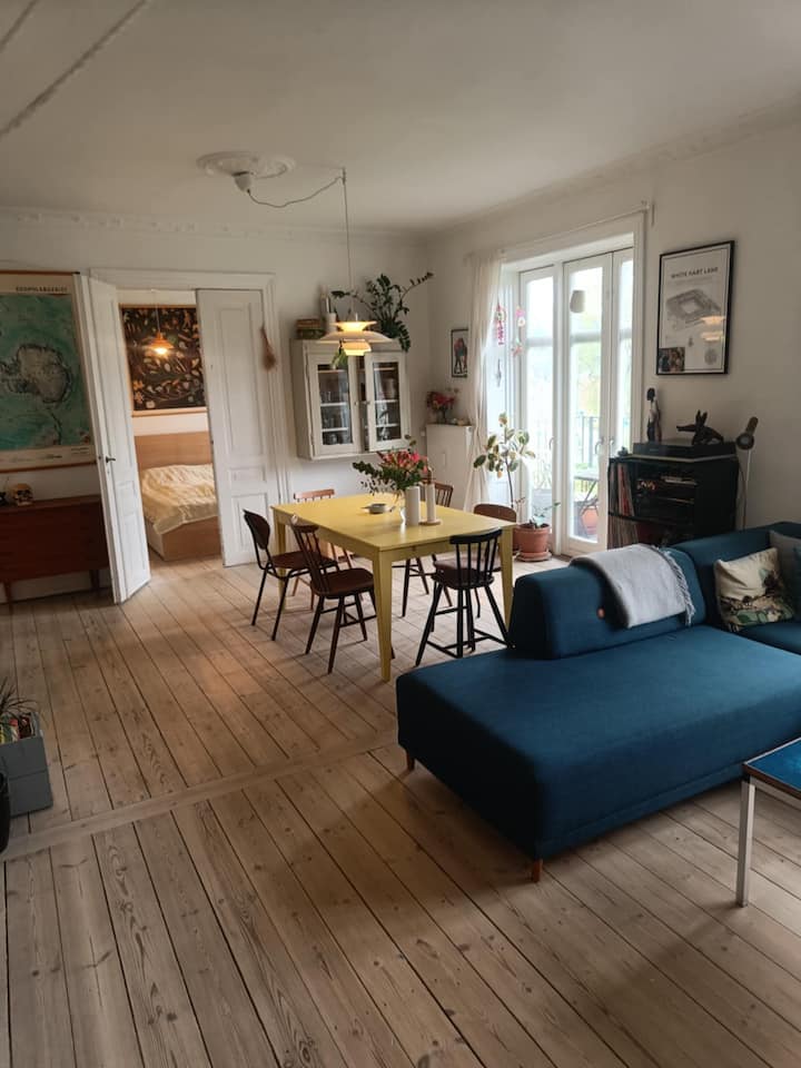 Hyggelig 4 Vær Lejlighed I ❤️Af Nørrebro - Copenhaguen