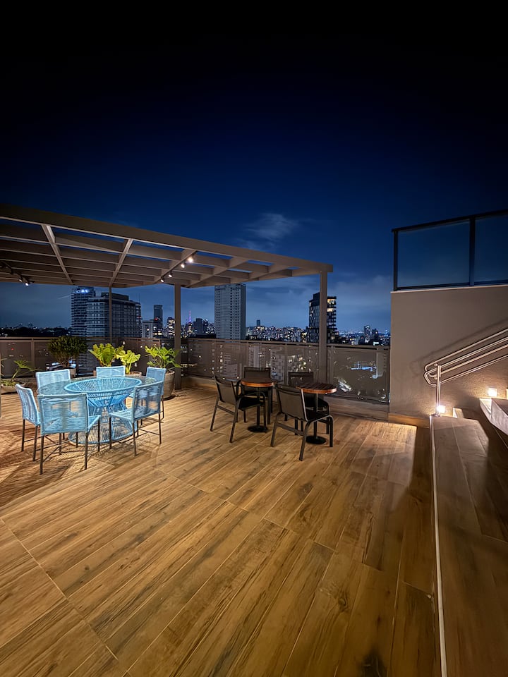 Studio Novo, V Madalena, Perto Metrô, Rooftop - Brazil