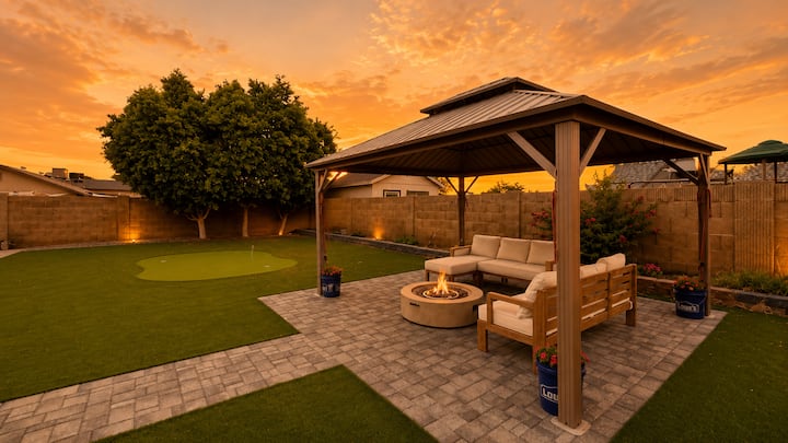 Private Desert Oasis | Spacious Yard & Games - Peoria, AZ