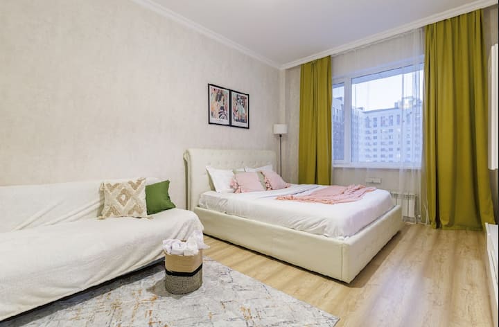 Полноценная двухкомнатная квартира в самом центре - Kazakhstan