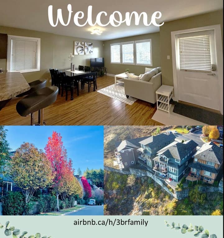 Entire Suite 3br With Mountain View Balcony - Langford