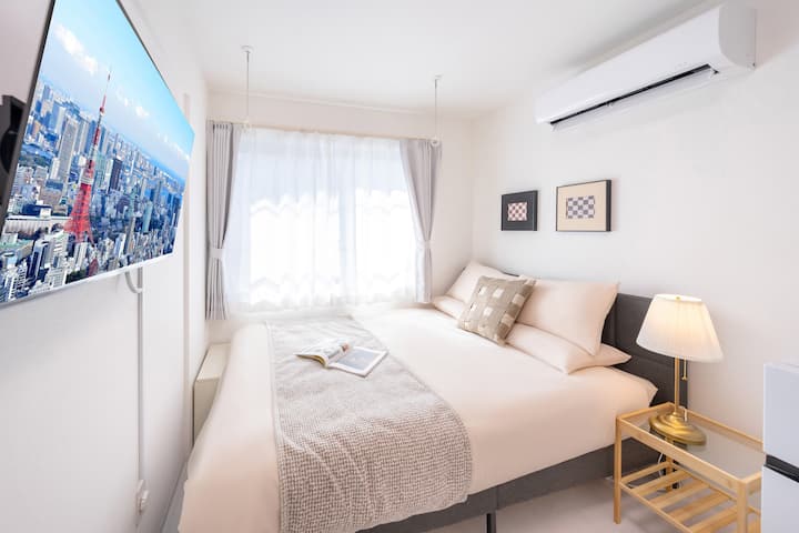 Quiet Apartment Hotel For 2 | Near Kamata & Haneda - Yokohama