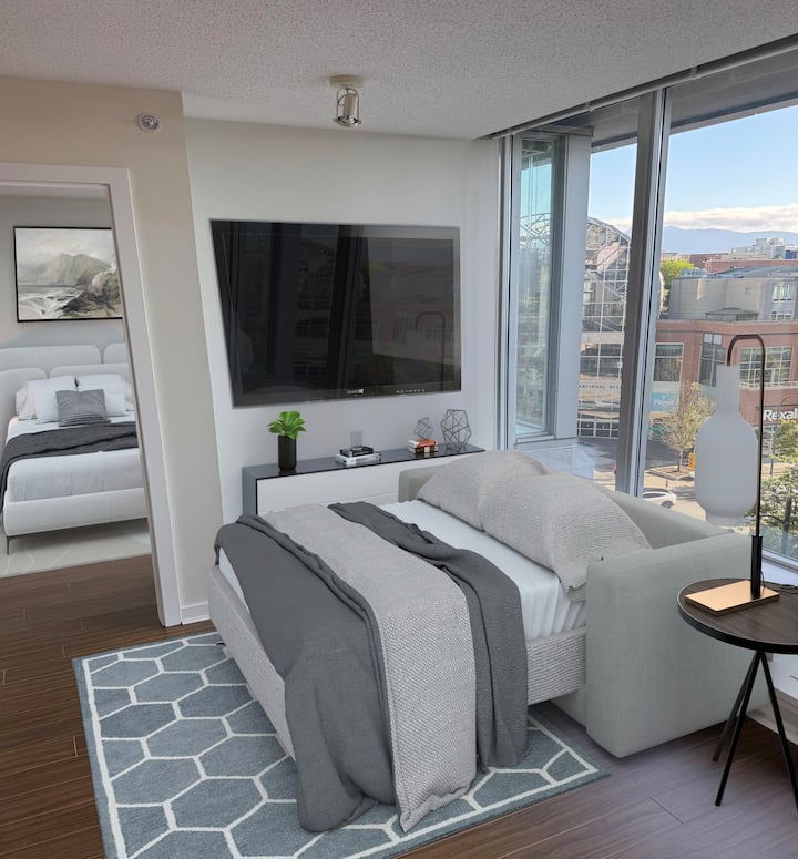 Modern Downtown Vancouver 1br W/ Secure Parking - Vancouver