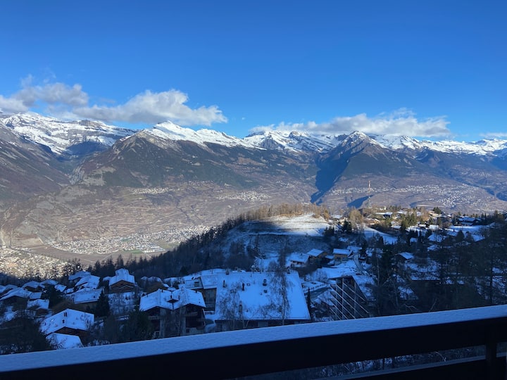 Nid Douillet à 550 M Télécabine-vue Exceptionnelle - Nendaz