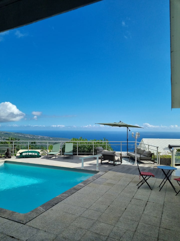 Appartement 65m² Avec Superbe Vue Sur Saint Leu - Saint-Leu