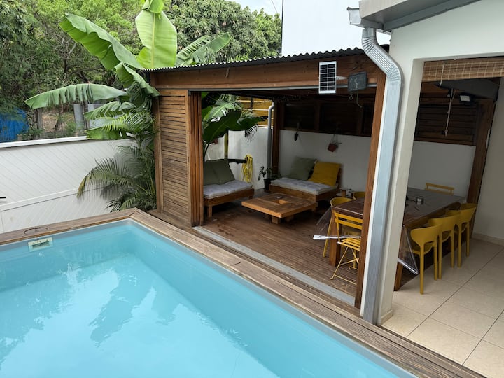 La Casa Des Mama's : Piscine Paradis 6/8 Voyageurs - Réunion