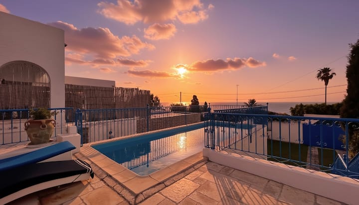 Villa Avec Vue Mer Sur La Marsa - Sidi Bou Saïd