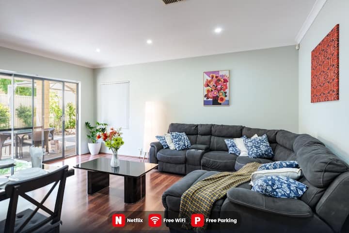 Queens Park Family Home Near Perth Airport & Cbd - Perth