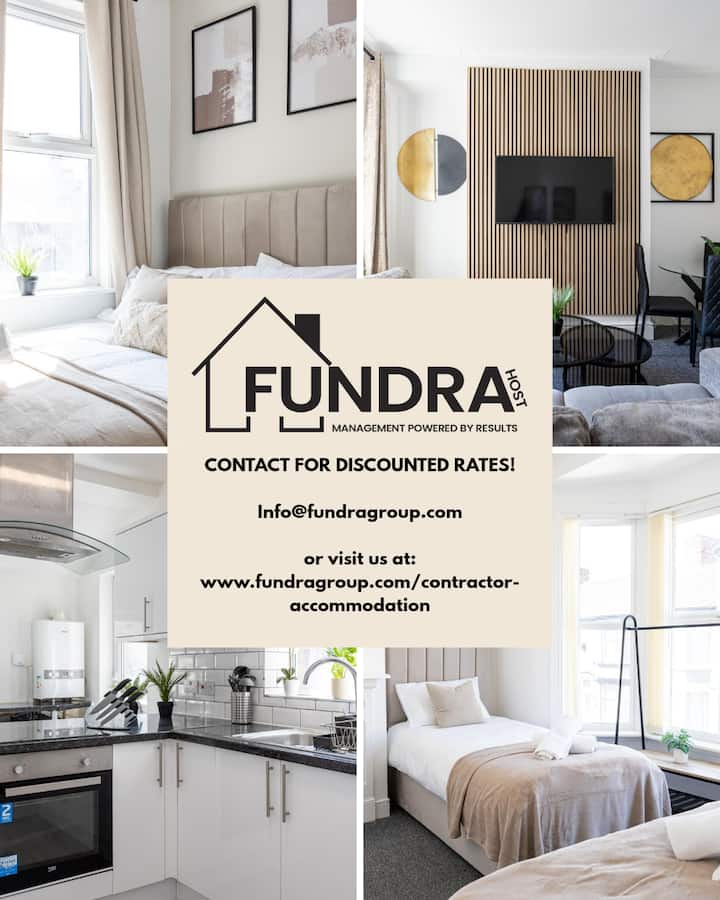 Workers Home - 5 Beds, En Suites, Long Stays - Liverpool