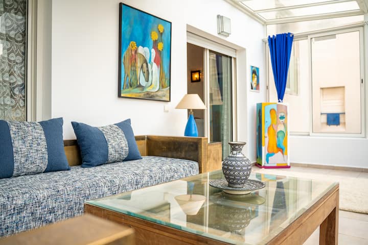 Charming Apartment - Art Gallery Atmosphere - Essaouira