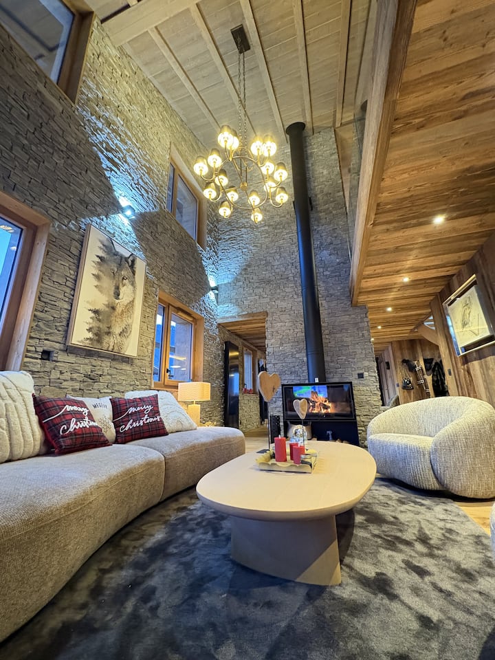 Chalet/duplex Luxe à Megève Face Au Mont Blanc - Crest-Voland