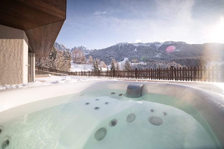 Studio Apartment With Outdoor Whirlpool And Sauna - Ortisei