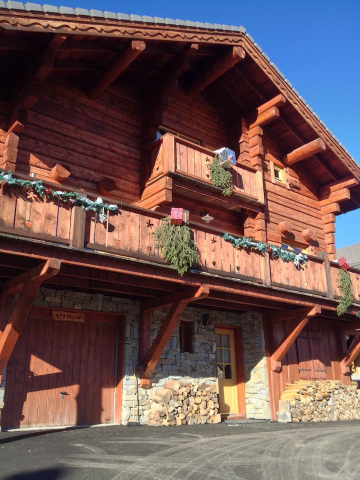 Chalet 160 M2 Pied Des Pistes 5 Ch 3 Sdb 3wc - La Joue du Loup