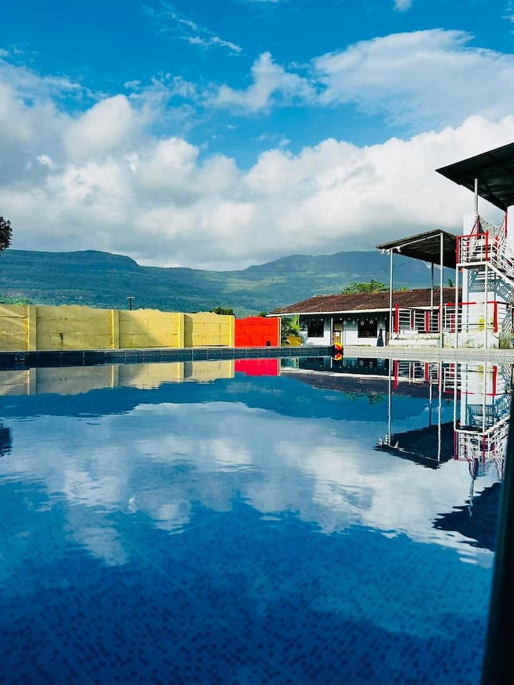 Galaxy Farms- Karjat Mountainview Pool Farm - Karjat