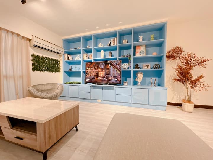 Chic Apt. 全新質感裝潢/永康商圈/師大夜市 #捷運東門站5min - Beitou District