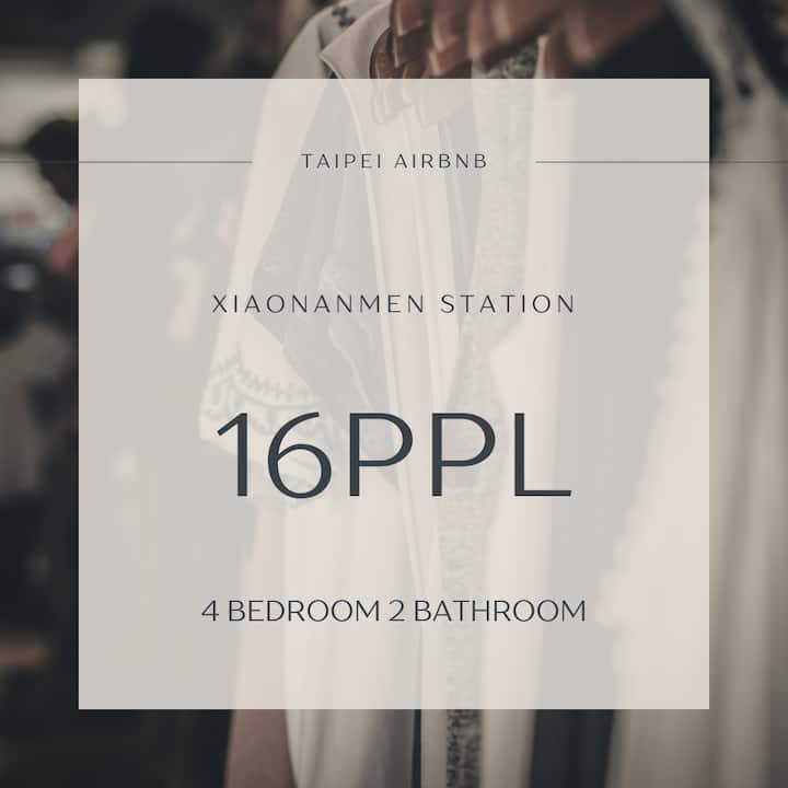 Minimalist Family Residence 南門市場/南機場夜市 - Banqiao District