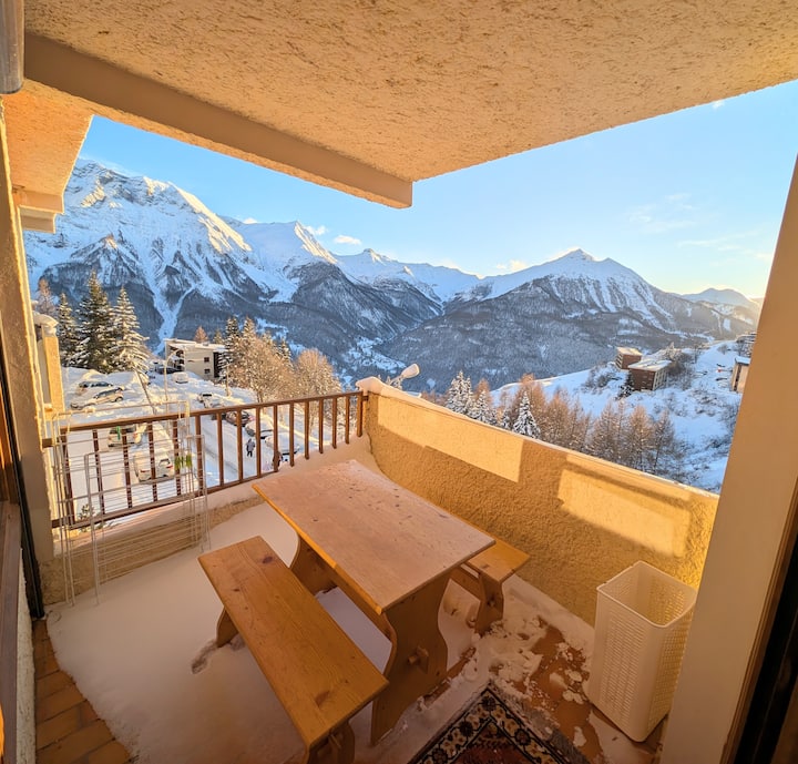 T2 à 3mn Des Pistes, 6 Personnes - Orcières