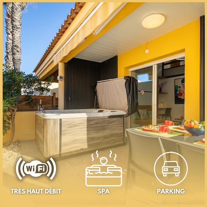 Villa Spa Privé Terrasse Cap Agde Naturiste - Agde
