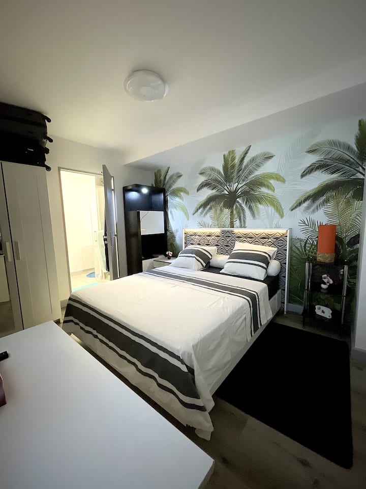 Espace Privé En Duplex : Chambre 11m² + Douche - Saint-Quentin-Fallavier