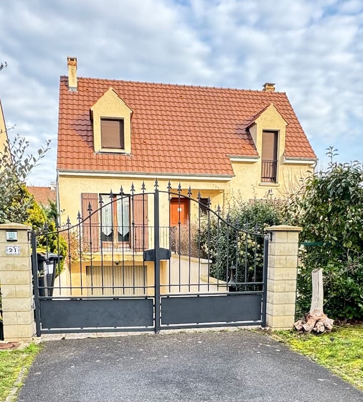Charmante Maison 4 Chambres - 40 Min Paris - Essonne
