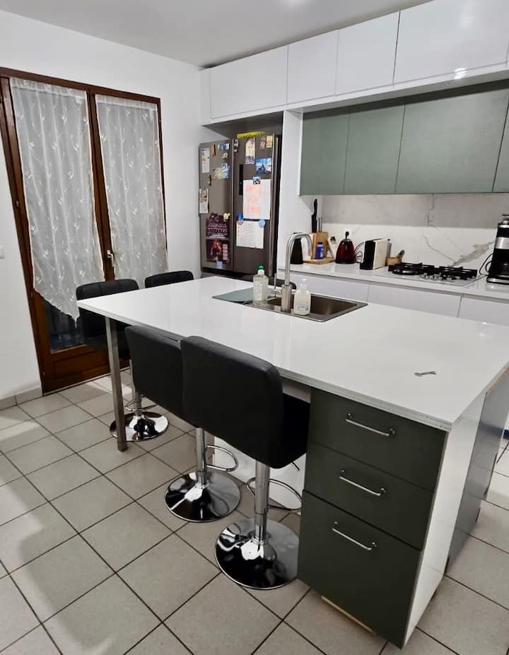 Maison 4 Chambres Avec Jardin Wifi – Bondoufle - Saint-Michel-sur-Orge