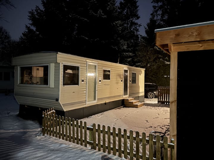 Boslodge 'T Wims, Heerlijke Chalet Met Overkapping - Drenthe