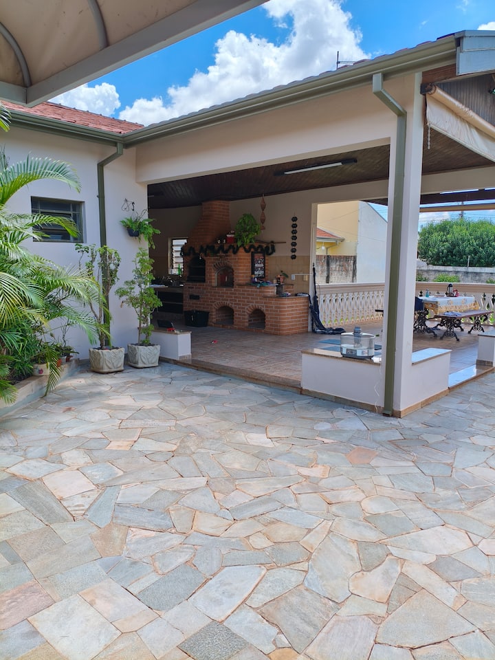 Casa Com Piscina, Churrasqueira, Sauna E Ar Cond. - Jaú