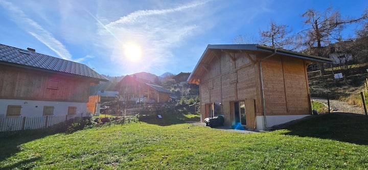 Chalet Neuf Mont-blanc, Jardin, Calme Et Cosy, Ski - Les Contamines-Montjoie
