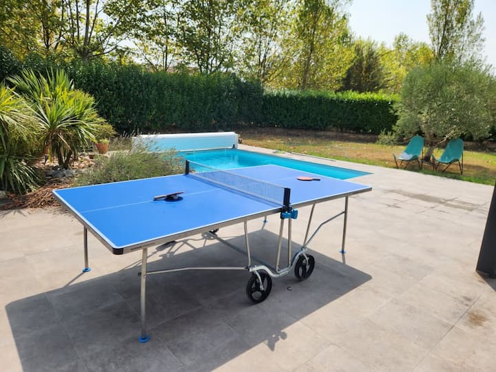 Maison Au Pied Du Lac
Jardin, Terrasse, Piscine - Revel