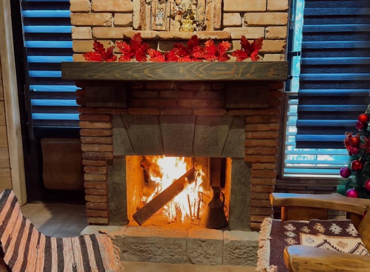 Nature Cabin: Sauna, Jacuzzi, Bbq & Fireplace - Artvin
