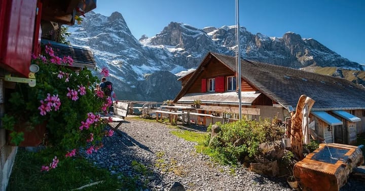 Alphütte Chrützhütte Bannalp Nur Mit Seilbahn - 