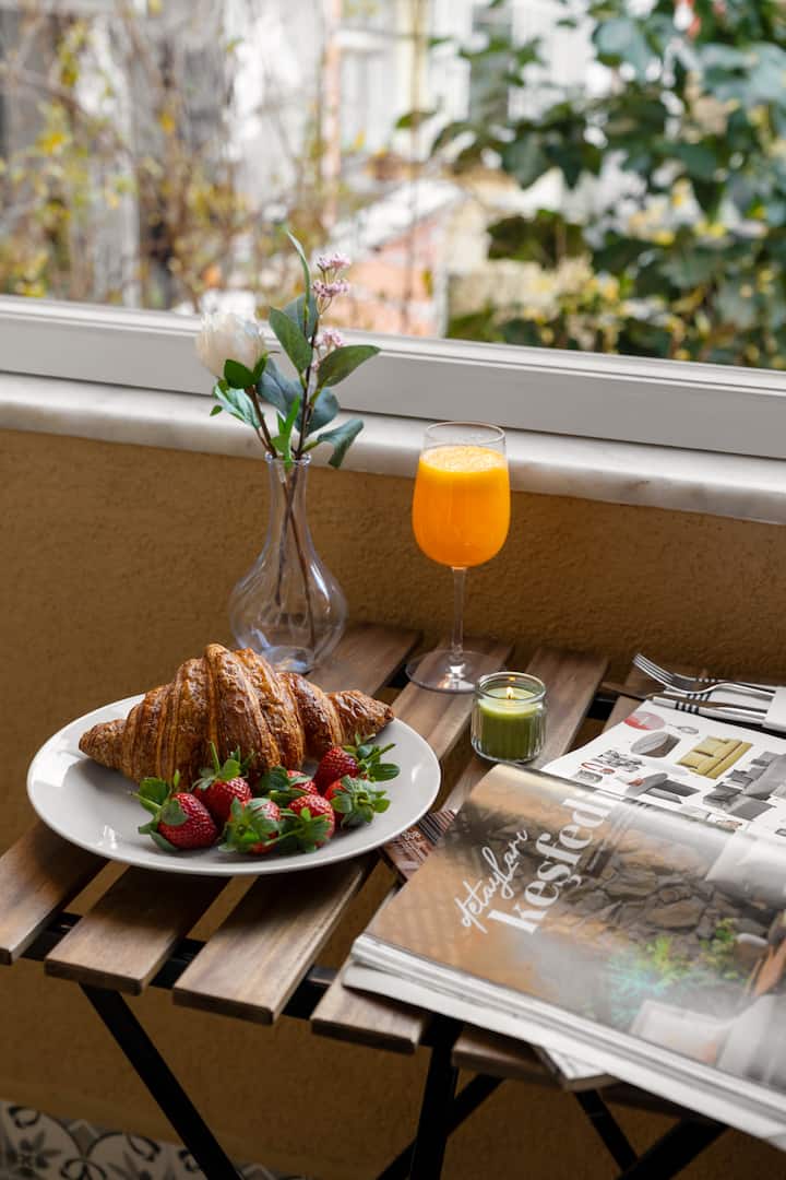 Quiet & Bright 2br City Apt | Near Metro - Estambul