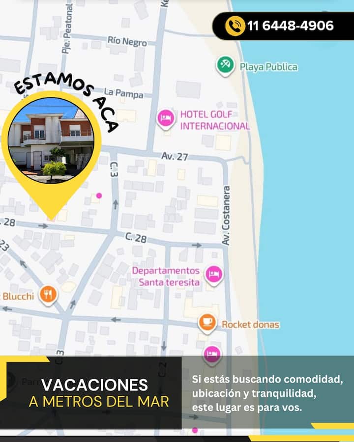 Vamos A La Playa. Vamos Al Centro. Todo Cerquita - Santa Teresita