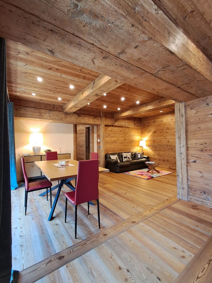 Le Refuge Apt In Stile Alpino 4 Posti Top Location - Courmayeur