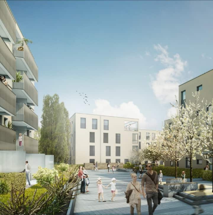 Beautiful, High-end 3-room New-build Apartment - Frankfurt